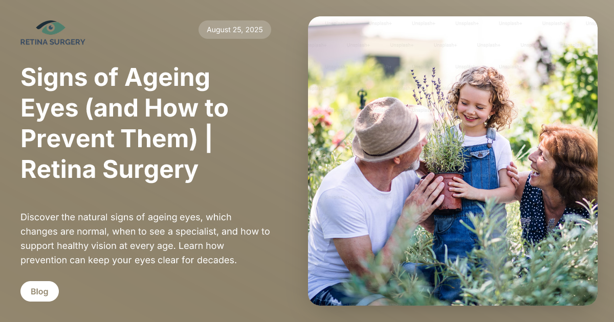Signs of Ageing Eyes (and How to Prevent Them) | Retina Surgery ...